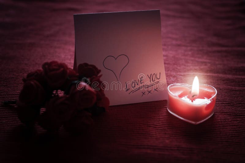 Love note stock photo. Image of shape, light, flower - 71655096