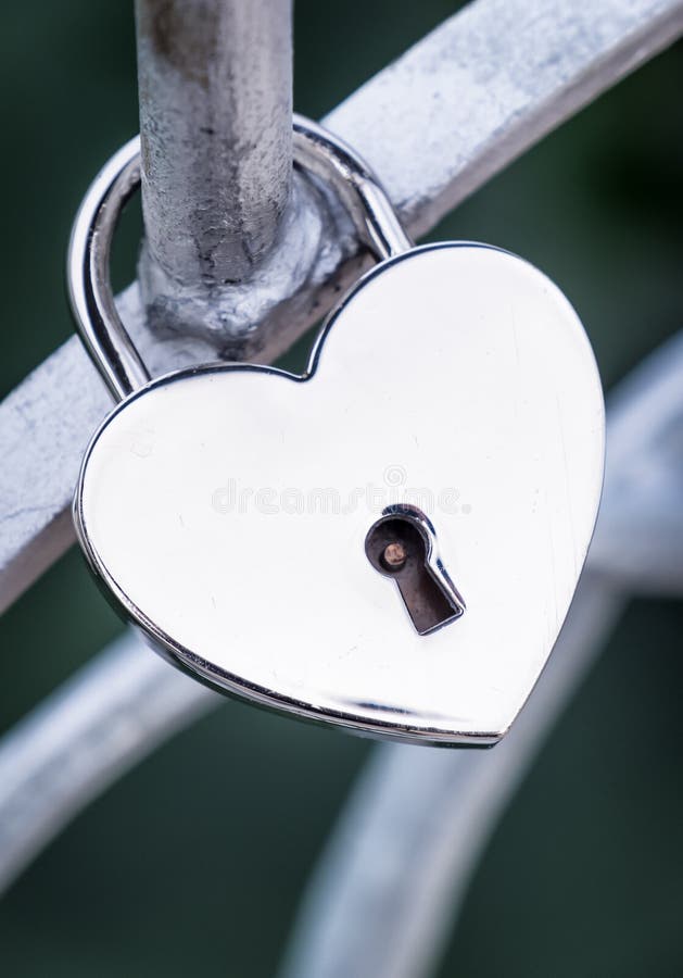 Love padlock stock image. Image of fence, lock, protection - 54625953