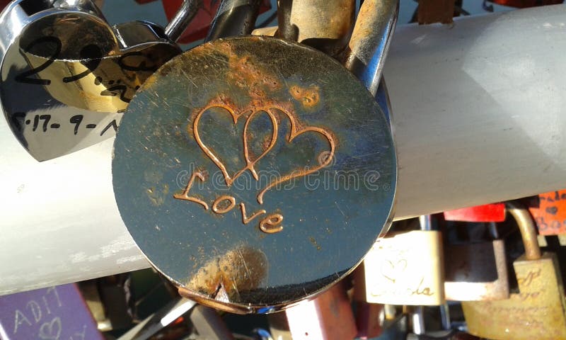 Love padlock stock image. Image of intertwined, love - 84882075