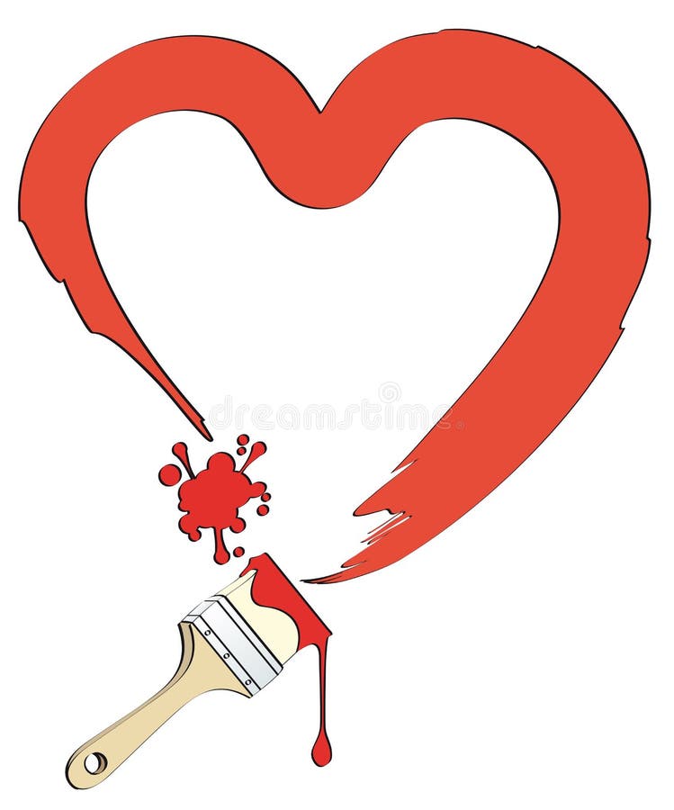 Love Painting Stock Illustrations – 192,287 Love Painting Stock ...