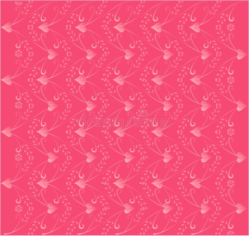 Love pattern stock vector. Illustration of design, flowers - 7802645