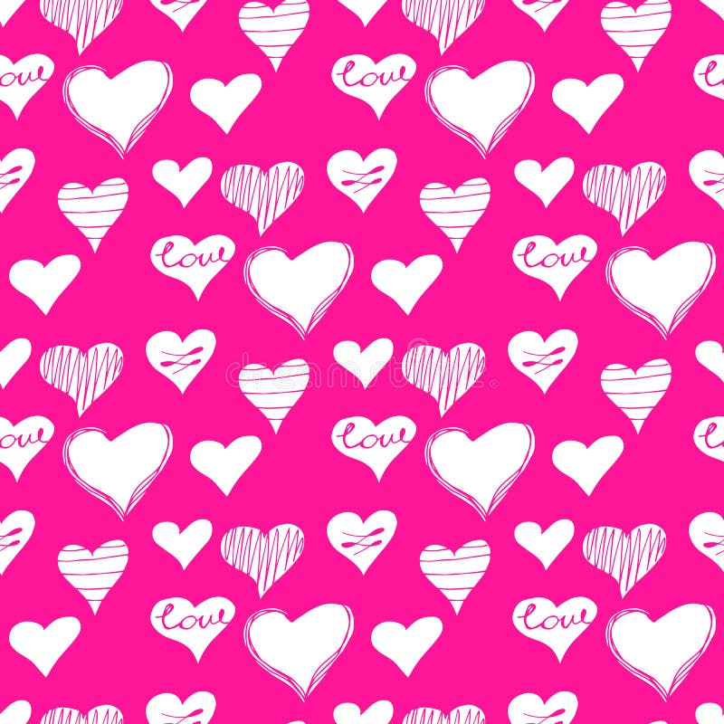 Love pattern5 stock vector. Illustration of fashion, fabric - 78619502