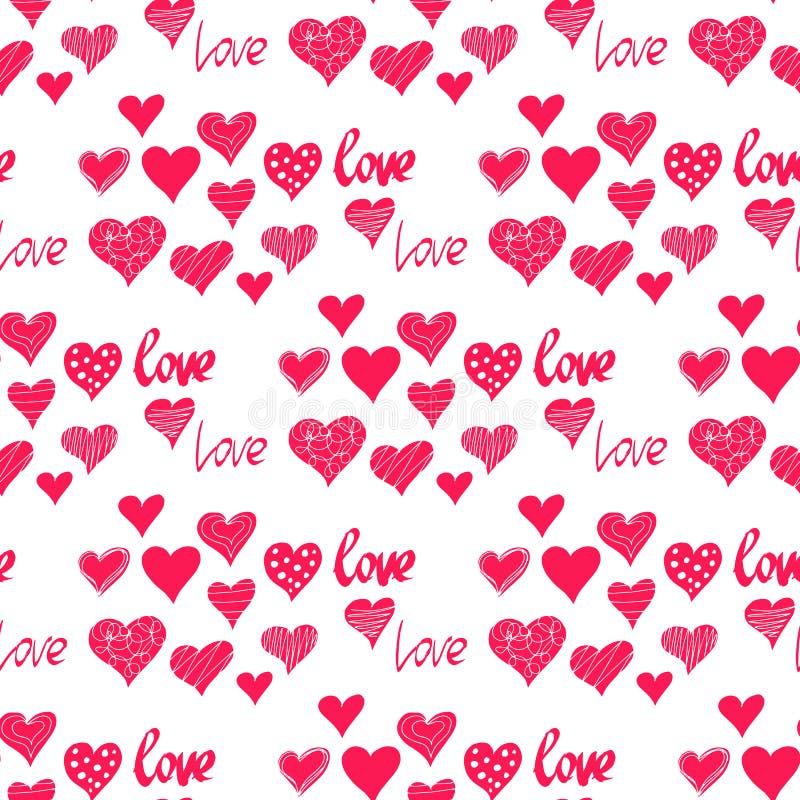 Love pattern7 stock vector. Illustration of cute, creative - 83941943