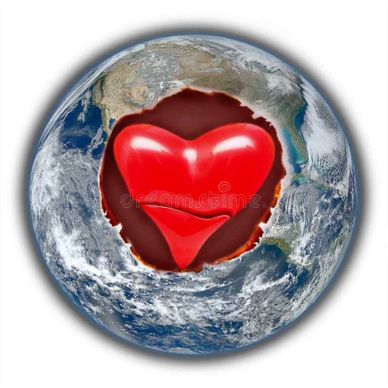 Love Heart Planet Condition Stock Photos - Free & Royalty-Free Stock ...