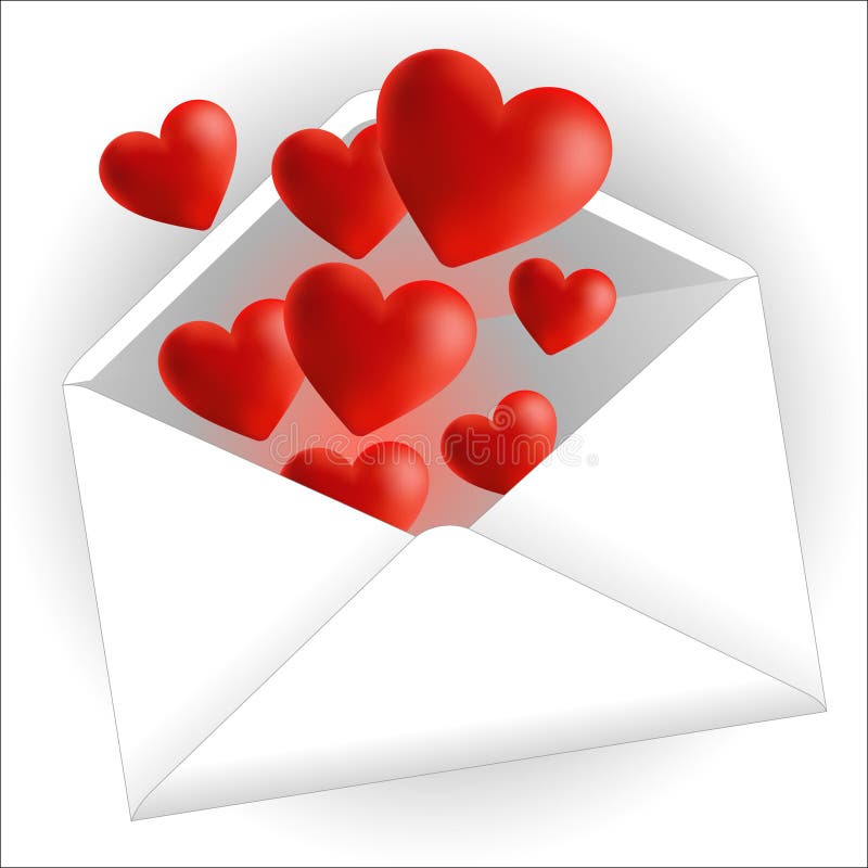 Love postcard stock illustration. Illustration of celebratory - 8643310