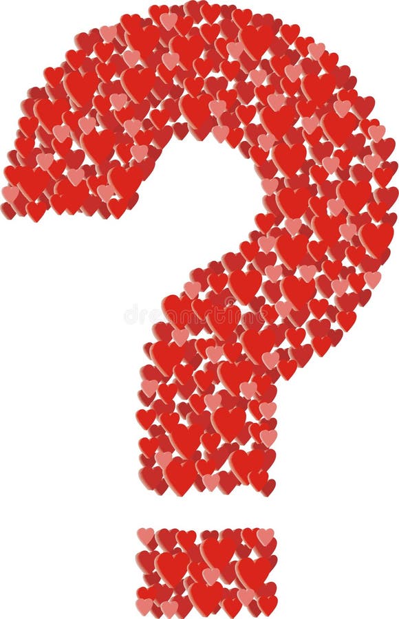 Love question stock vector. Illustration of communicate - 6203720