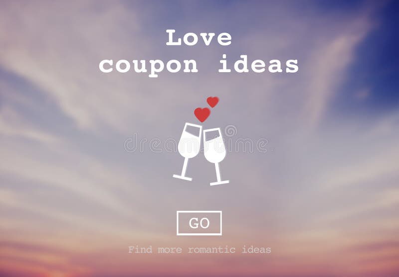 Love Quotes Romance Valentines Website Concept Stock Illustration ...