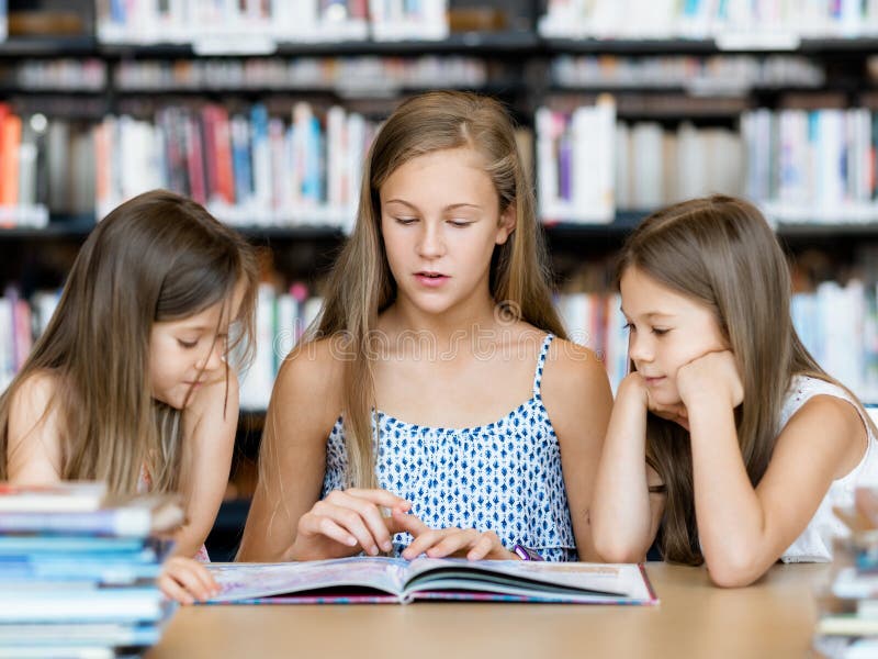 We love reading stock image. Image of library, attractive - 101210699