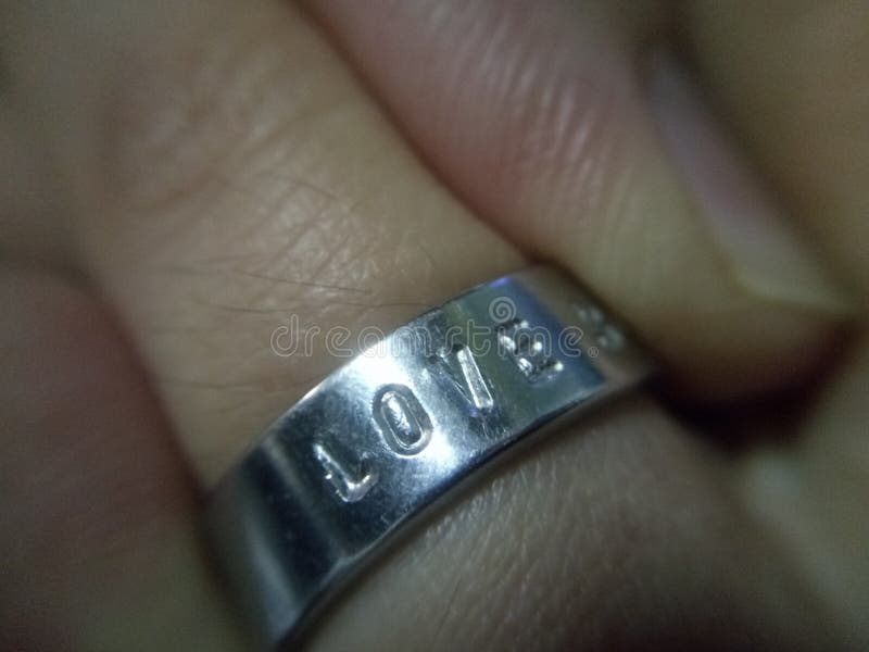 The love ring. stock photo. Image of finger, metal, jewellery - 84431568