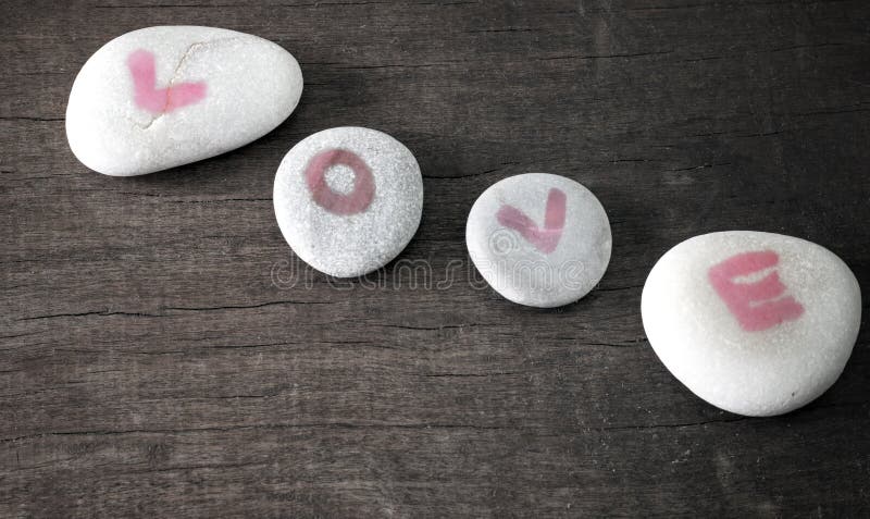 Love on rocks stock image. Image of sign, amorous, holiday - 29382313