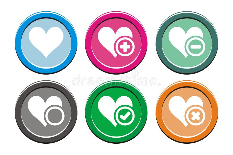 I Love You. Round Abstract Background Made of Flowers, Cups ...