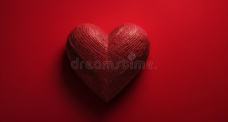 Love S Embrace - a Heartfelt Symbol Stock Illustration - Illustration ...