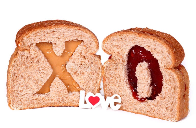 Love Sandwiches stock photo. Image of anniversary, shapes - 7976504