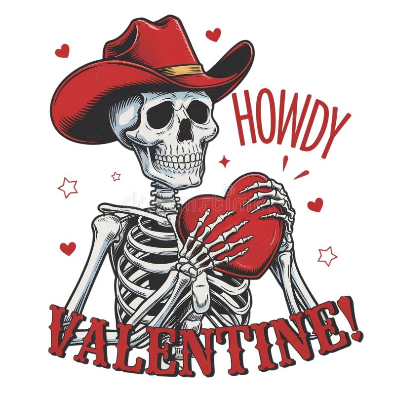 Howdy Skeleton Stock Illustrations – 4 Howdy Skeleton Stock ...