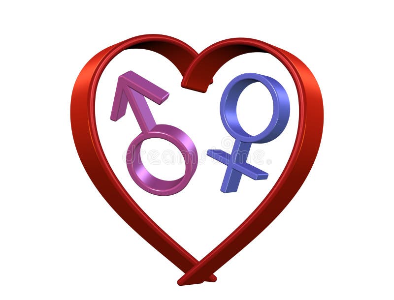 Love Sex Heart Stock Illustration Illustration Of Female 6709602