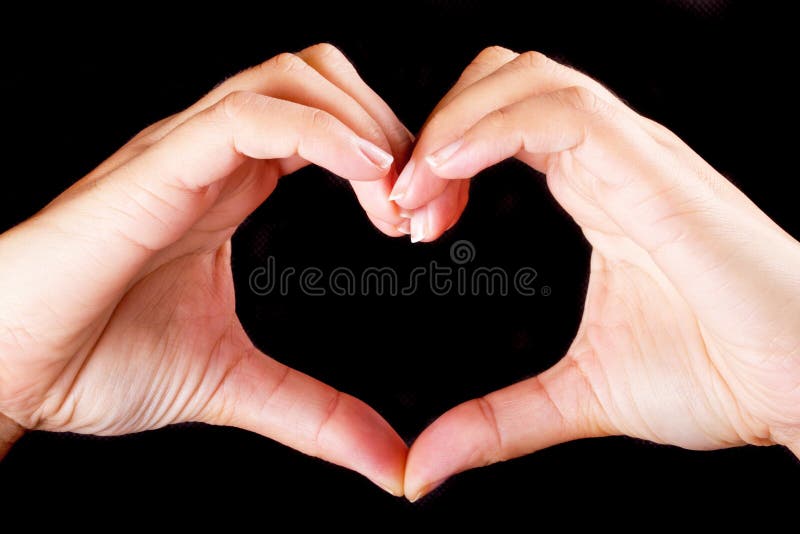 Love shape of the heart stock image. Image of helpful - 29054597