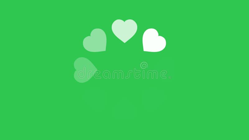 Loading Effect on Green Screen Background Motion Graphic Effect. Stock ...