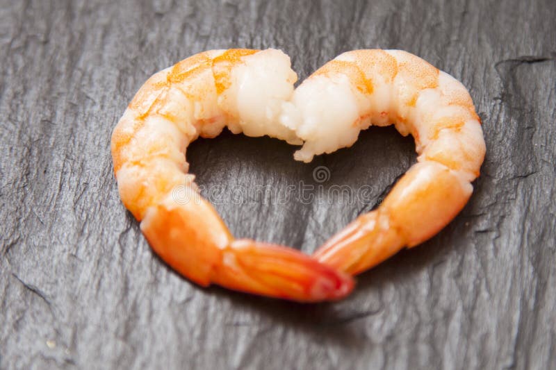 Love shrimp stock photo. Image of shrimp, shape, garlic - 58393776