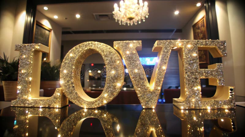 The LOVE Sign Represents Romance Celebration Unity and Commitment the ...