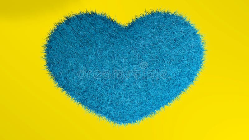 Love, soft blue heart. stock illustration. Illustration of background ...