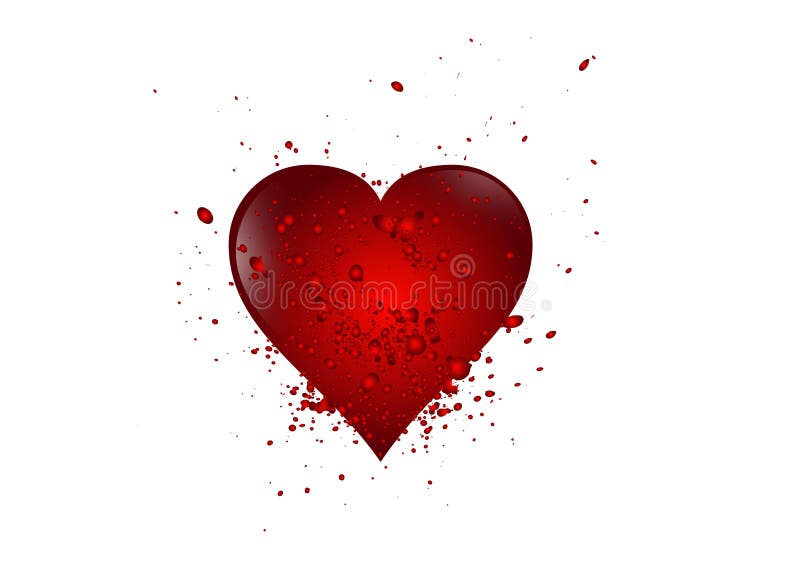 Heart Splash Red Stock Illustrations – 9,056 Heart Splash Red Stock ...