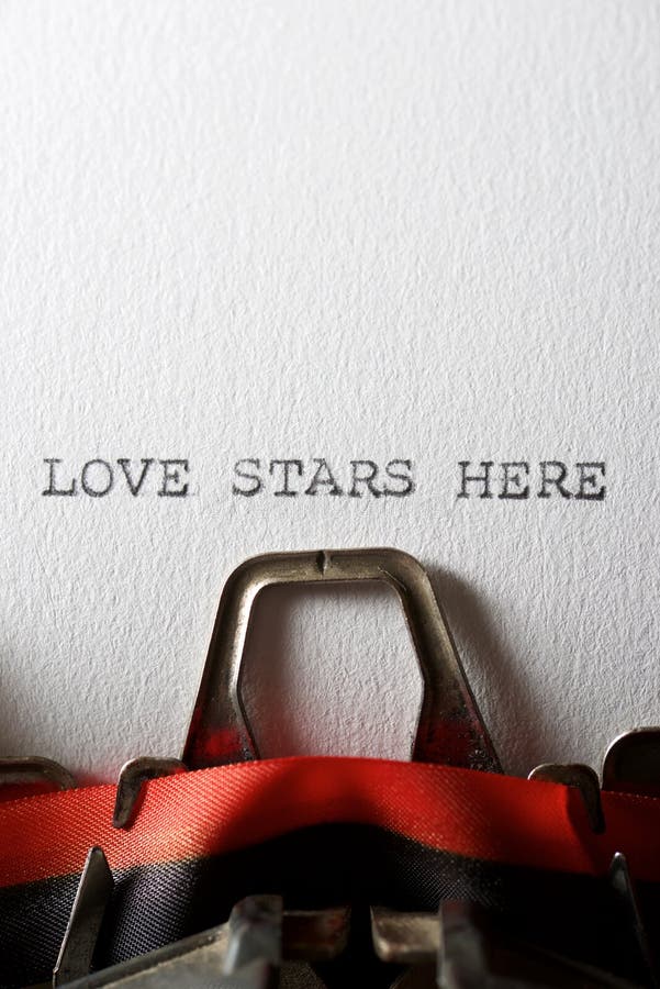 Love stars here stock photo. Image of creativity, letter - 163719790