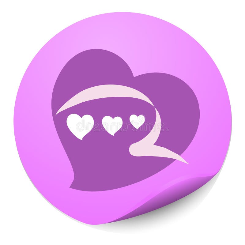 Valentine stick love stock vector. Illustration of message - 23532637