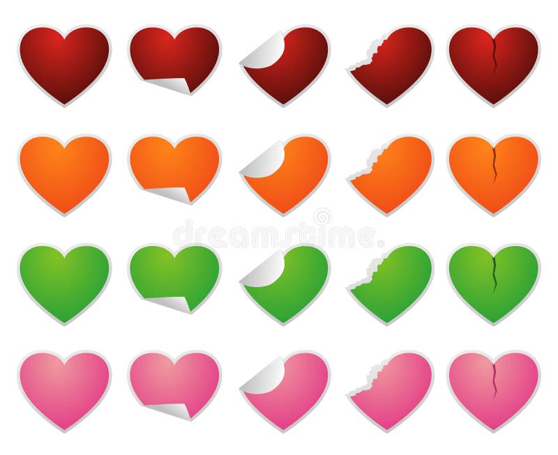 Love sticker stock vector. Illustration of stickiest - 77096257