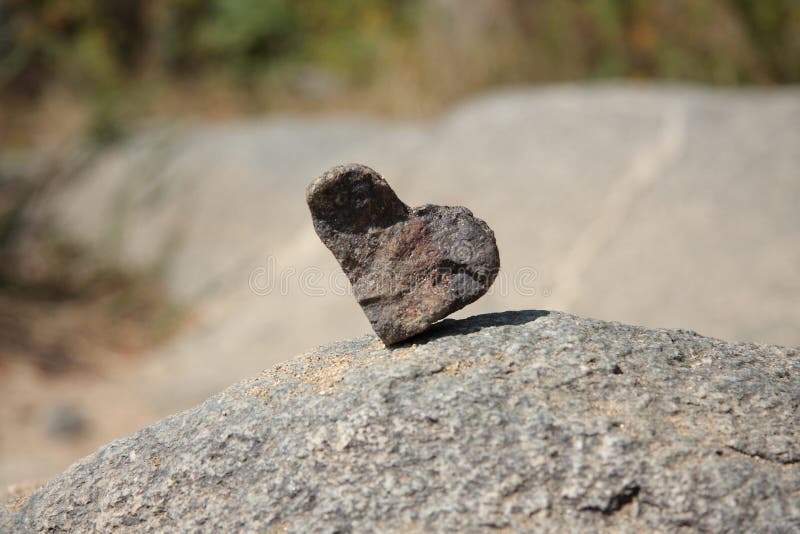 Love stone heart stock photo. Image of relationship, environment - 26469280