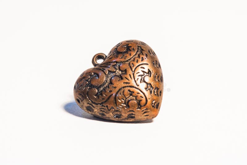 Love Symbol Made from Copper Stock Photo - Image of symbol, sign: 183077622