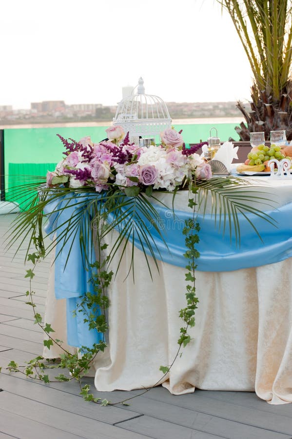 Love Table stock image. Image of white, roses, love, summer - 40603079