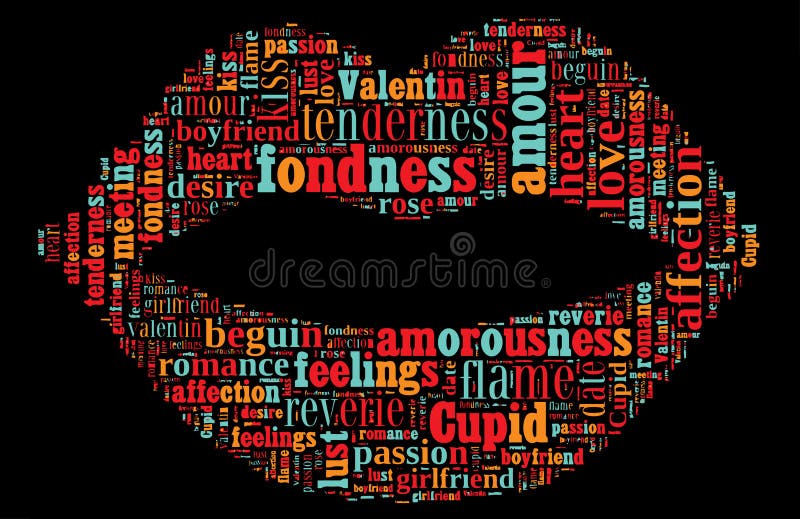 Love Tag Cloud - Vector Illustration Stock Vector - Illustration of ...