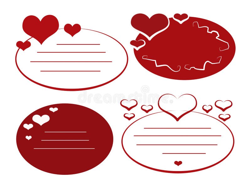 Love Tags stock illustration. Illustration of valentine - 7610515