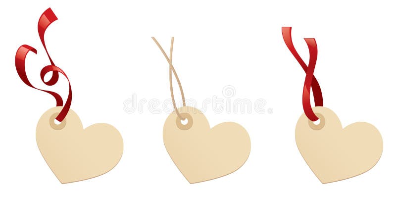 Love Tags stock vector. Illustration of gift, shaped - 47289199