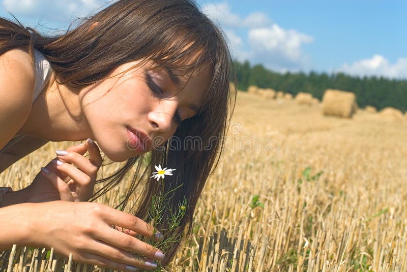 Love and tenderness stock photo. Image of field, beauty - 3011010