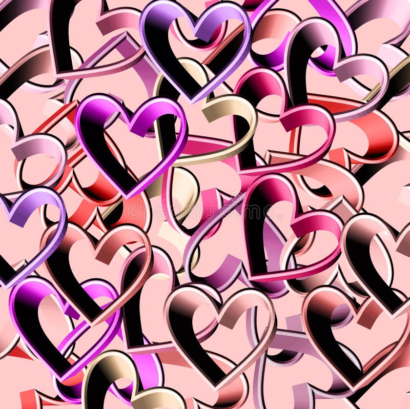 Love texture stock vector. Illustration of decor, valentine - 22936363