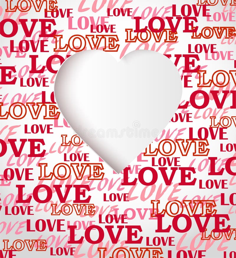 Love texture greeting card stock vector. Illustration of slot - 53274533