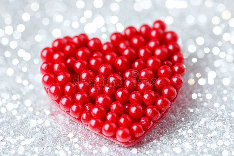 Love-themed Valentine Hearts. Background for Valentine S Day Stock ...