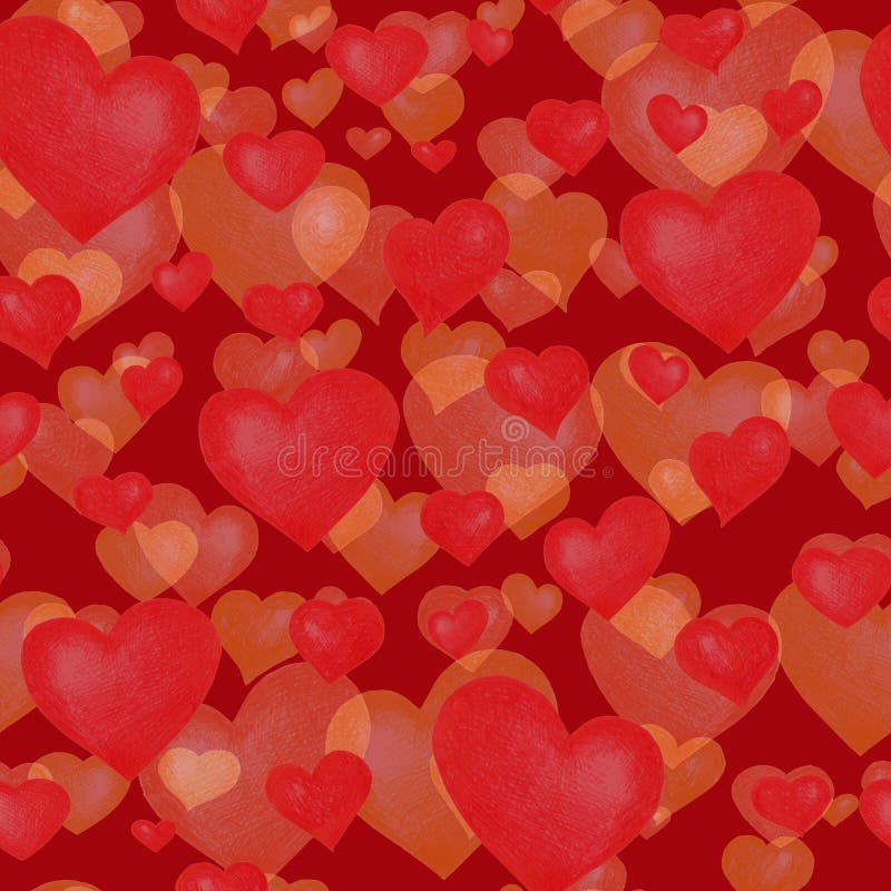 Love Themes Seamless Texture. Red Seamless Pattern with Red Hearts ... Love Themes Seamless Texture. Red Seamless Pattern with Red Hearts ...