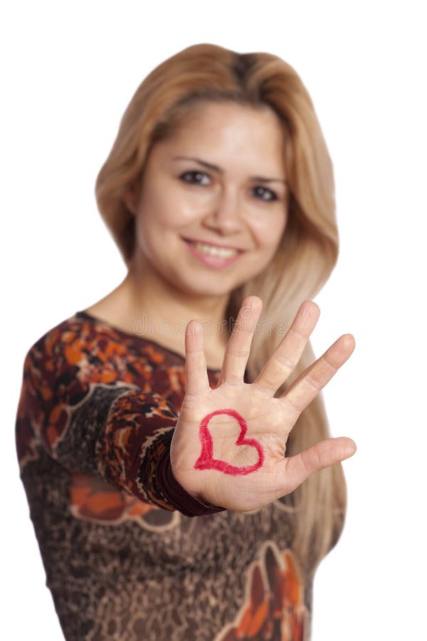 With Love to you stock image. Image of facial, beauty - 12512779