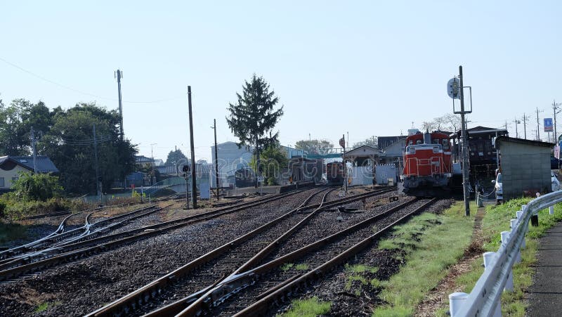 Love train view in Japan stock photo. Image of furniture - 216112128