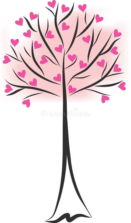 Woman Reading a Book Under a Tree Stock Illustration - Illustration of ...