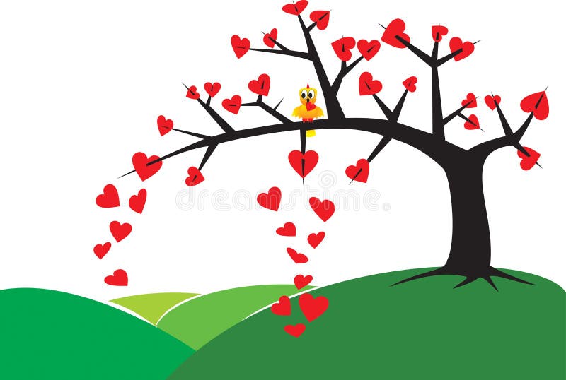 Broken Heart Tree Black White Stock Illustrations – 19 Broken Heart ...
