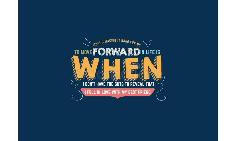 Love typography quote stock illustration. Illustration of feelings ...