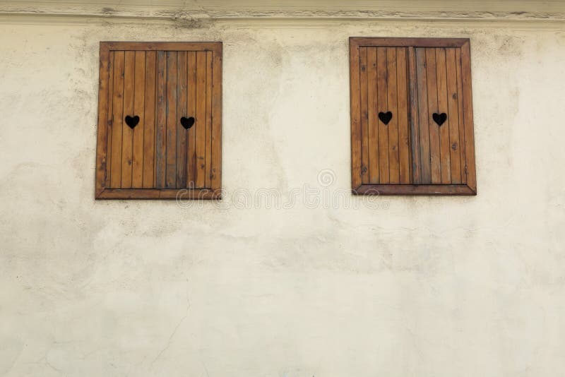 Love windows stock image. Image of texture, door, shaped - 95310881