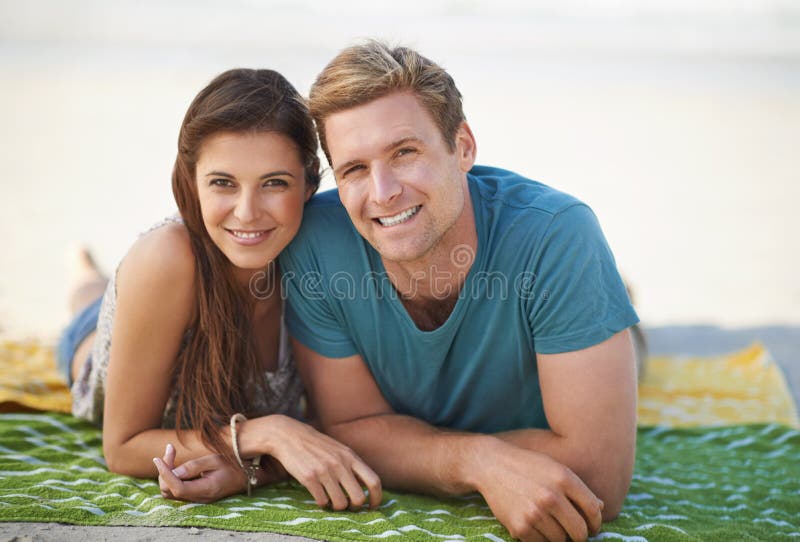 Love is a Wonderful Thing. a Young Couple Looking Very in Love. Stock ...