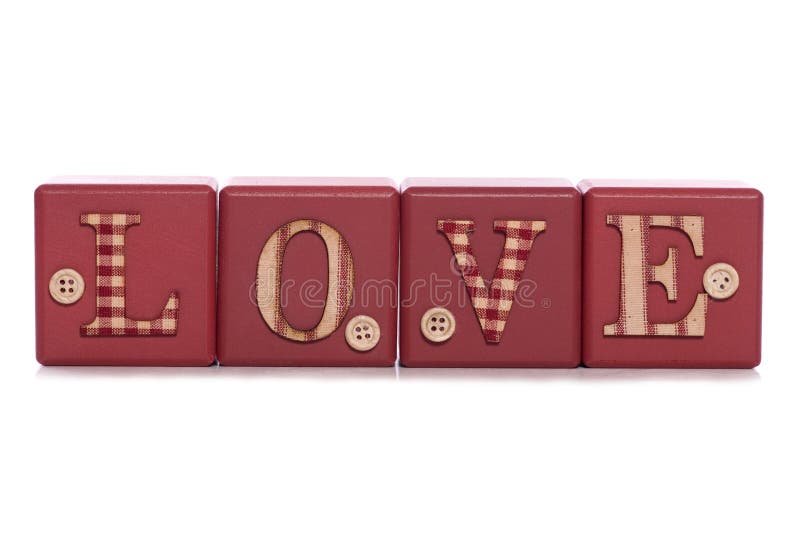 Love wooden blocks stock image. Image of word, romance - 31124383