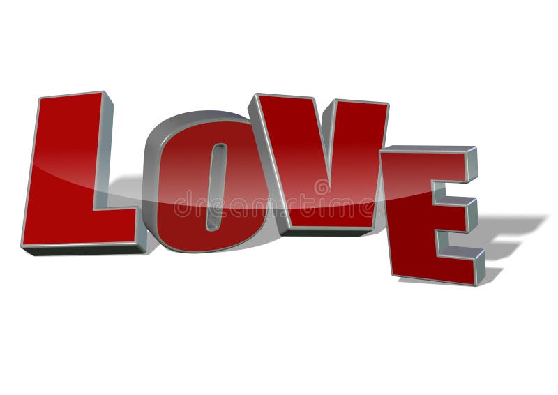 Love stock illustration. Illustration of letters, love - 58329513