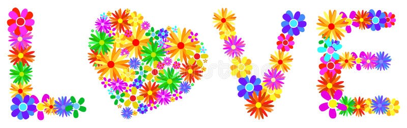 Spring Flowers Alphabet stock vector. Illustration of letters - 30504539