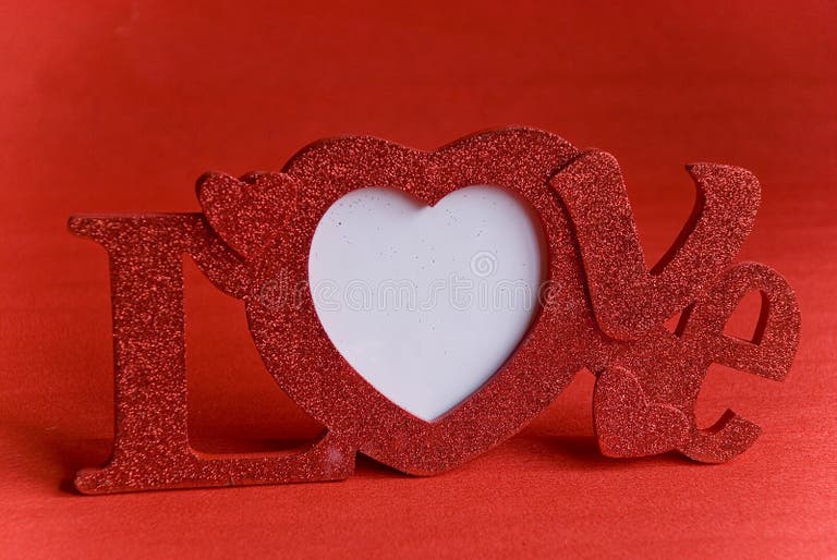 Love word frame stock photo. Image of valentines, holiday - 12699850